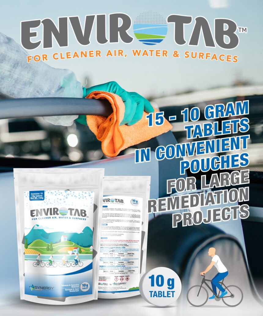 Chlorine Dioxide Tablets For Odor Removal (ClO2) | Envirotab™
