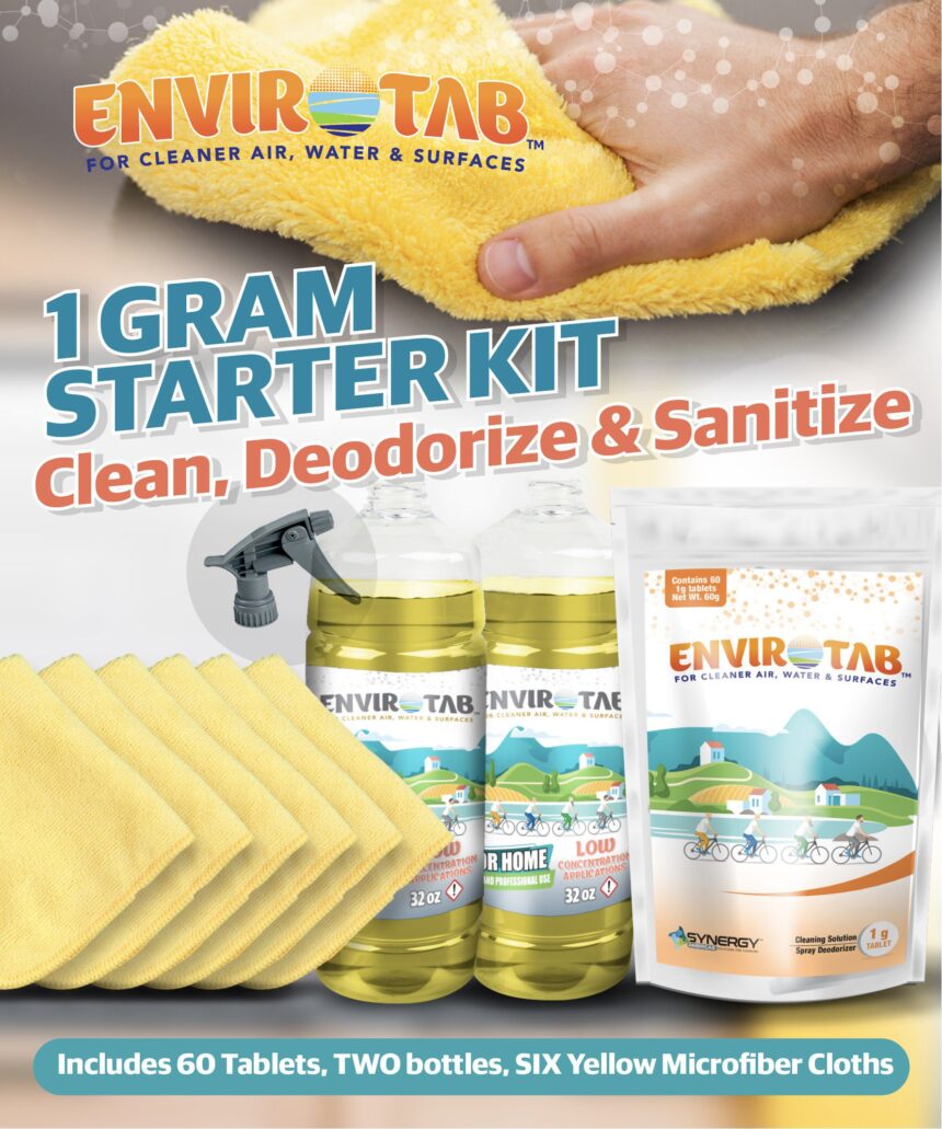 Chlorine Dioxide Tablets For Odor Removal (ClO2) | Envirotab™